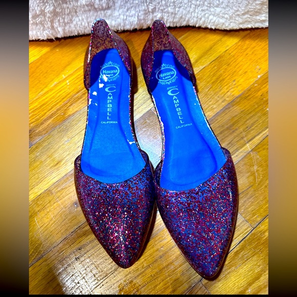 Jeffrey Campbell | Shoes | Jeffrey Campbell Designer Pink Glitter Jelly ...